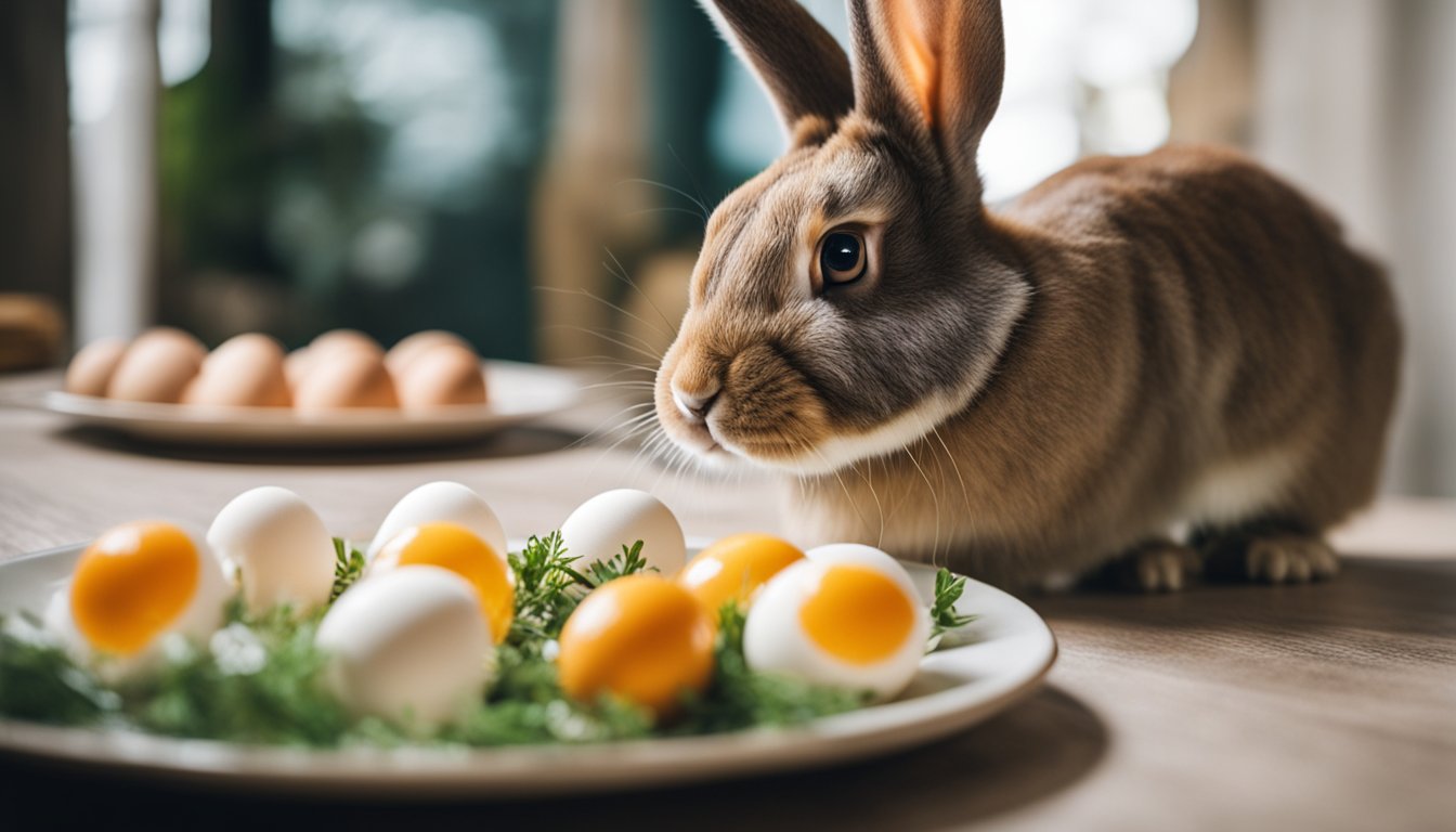 Can Pet Rabbits Eat Eggs? » Rabbitcareexpert.com